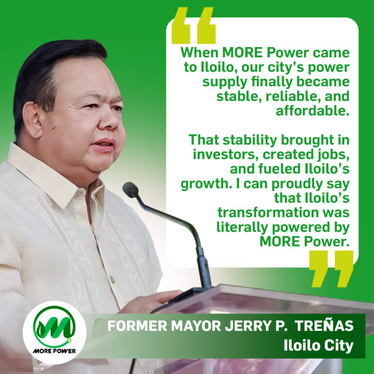 MORE Power BATELEC II JVA: Support the Change in Batangas